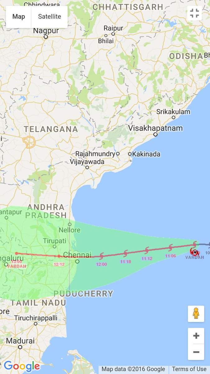 Beware. Vardah is Coming | Rashid's Blog: Portal for Inquisitive Learners